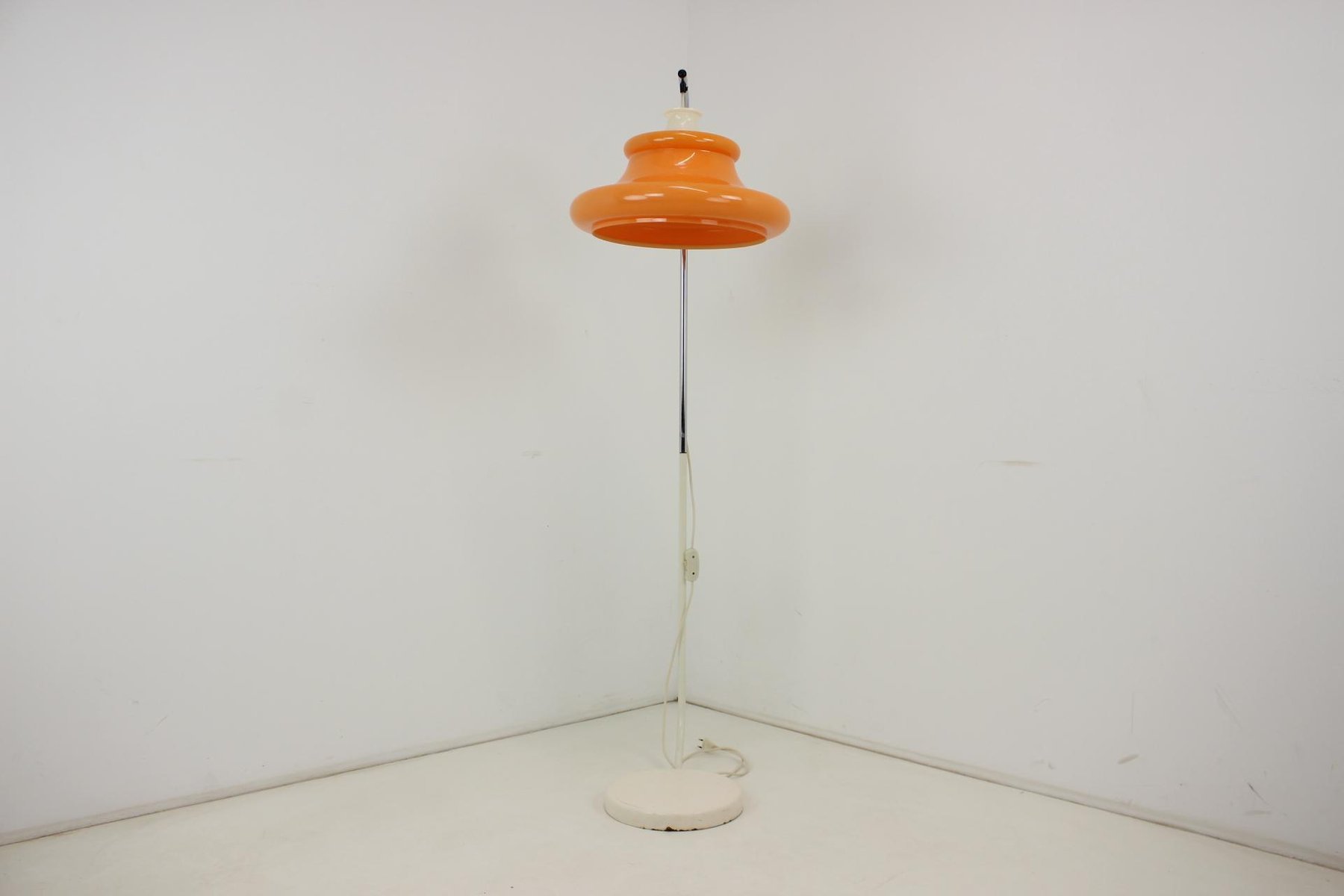 Mid-Century Floor Lamp in style of Guzzini, 1970s for sale at Pamono