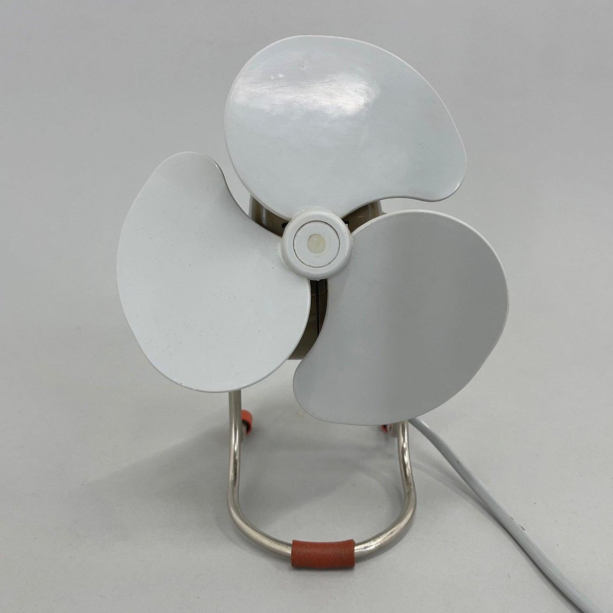Vintage Table Fan in Metal, 1970s for sale at Pamono