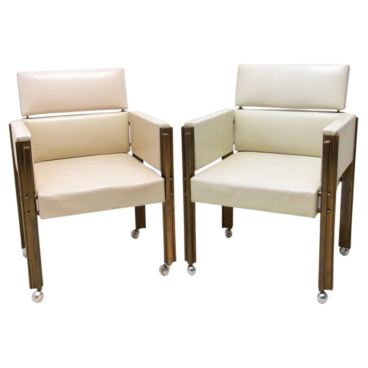 Armchairs by Ladislav Vrátník for Prague Castle, 1970s, Set of 2, Set ...