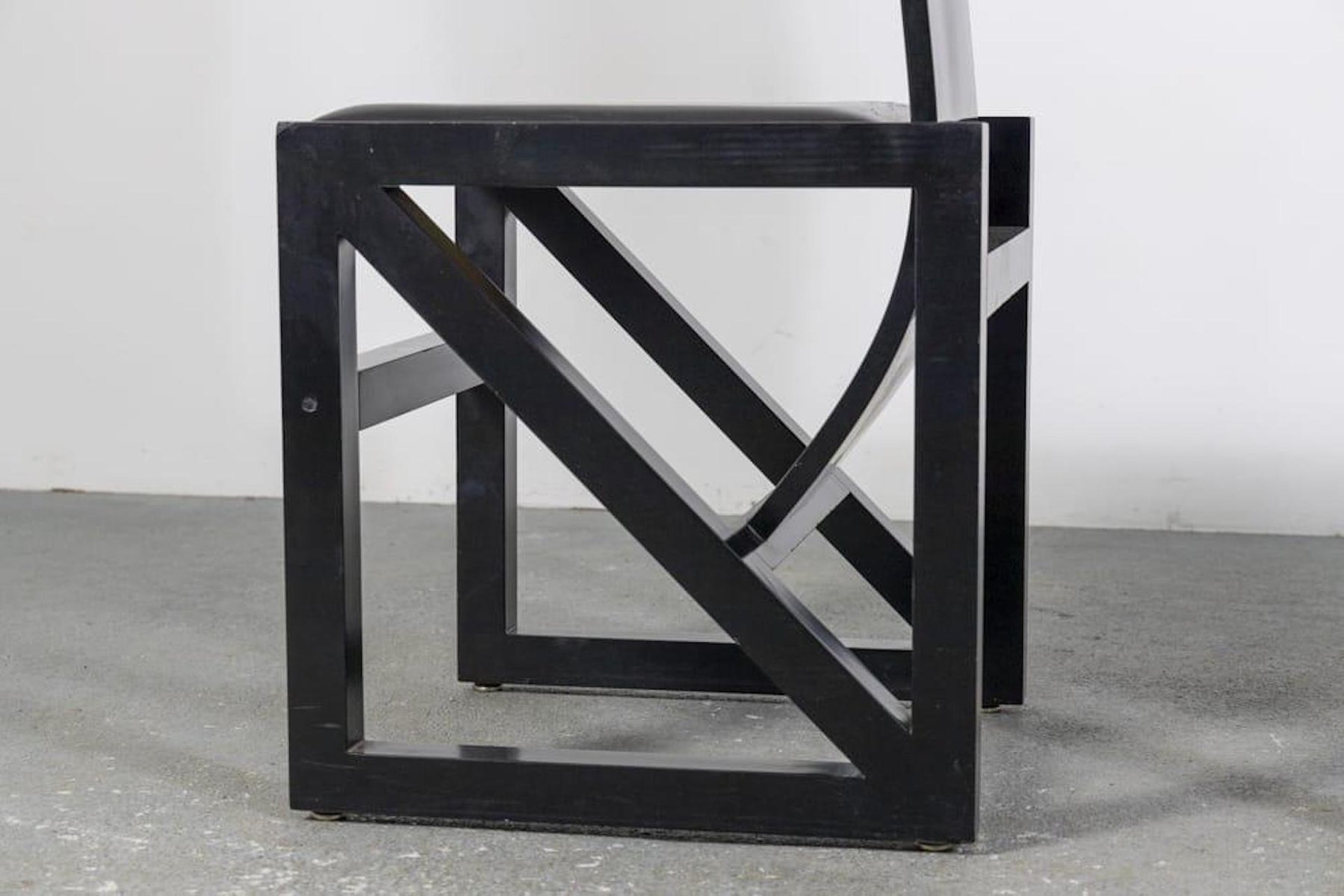 Large Mid-Century Edo Dining Chairs by Kisho Kurokawa for PPM, 1980s ...