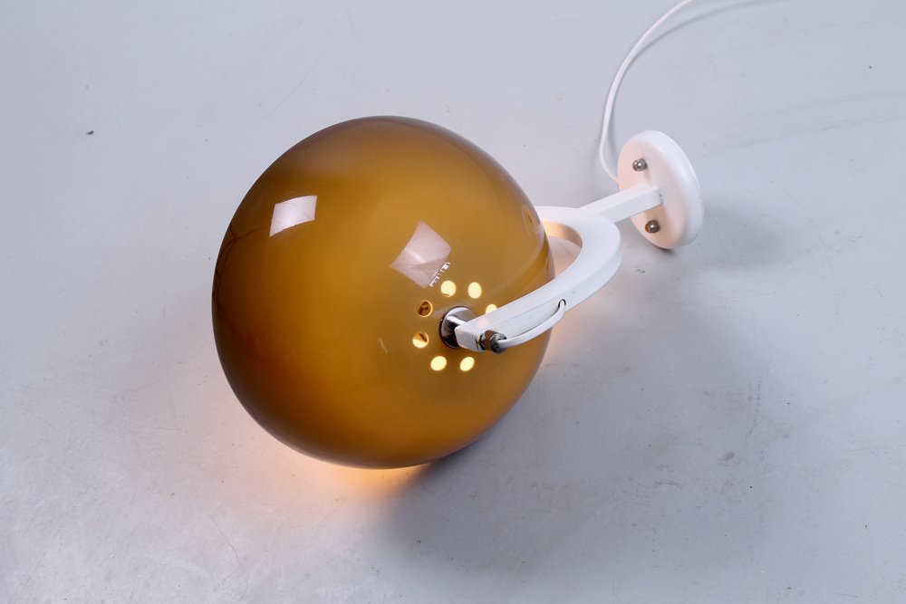 Ball or Globe Wall Light from Guzzini, 1970s for sale at Pamono