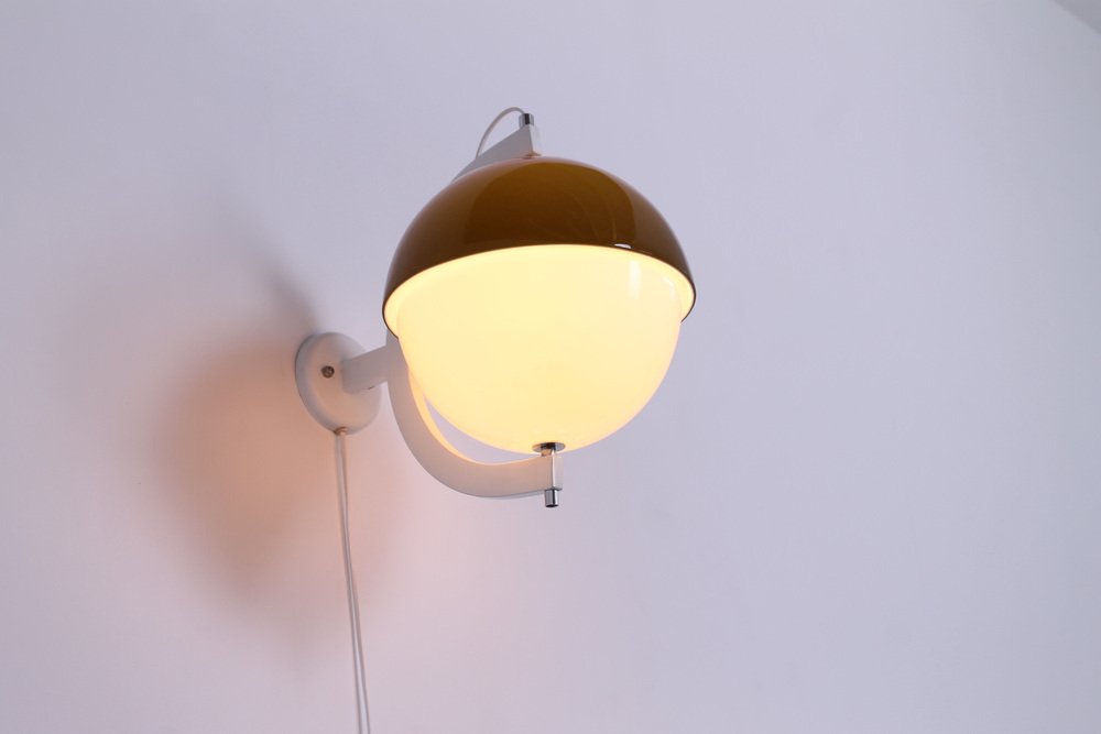 Ball or Globe Wall Light from Guzzini, 1970s for sale at Pamono
