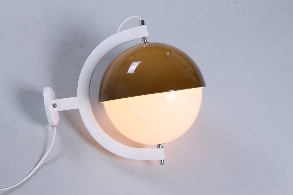 Ball or Globe Wall Light from Guzzini, 1970s for sale at Pamono