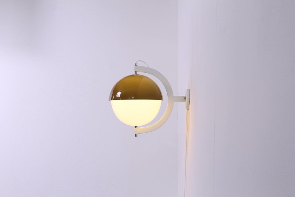 Ball or Globe Wall Light from Guzzini, 1970s for sale at Pamono