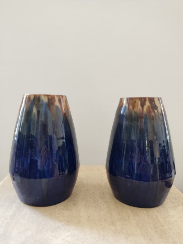 Vases by Joseph Talbot, 1960s, Set of 2 for sale at Pamono