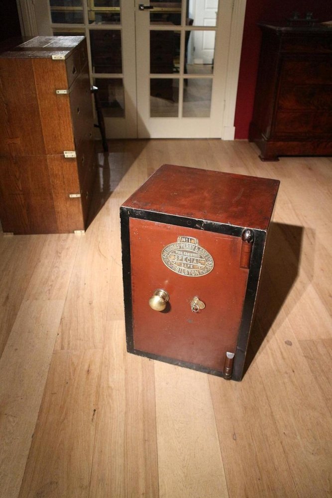 Antique Safe in Iron for sale at Pamono