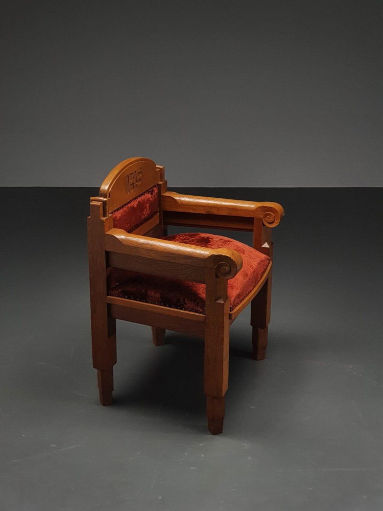 Art Deco Altar Chair, 1930s for sale at Pamono