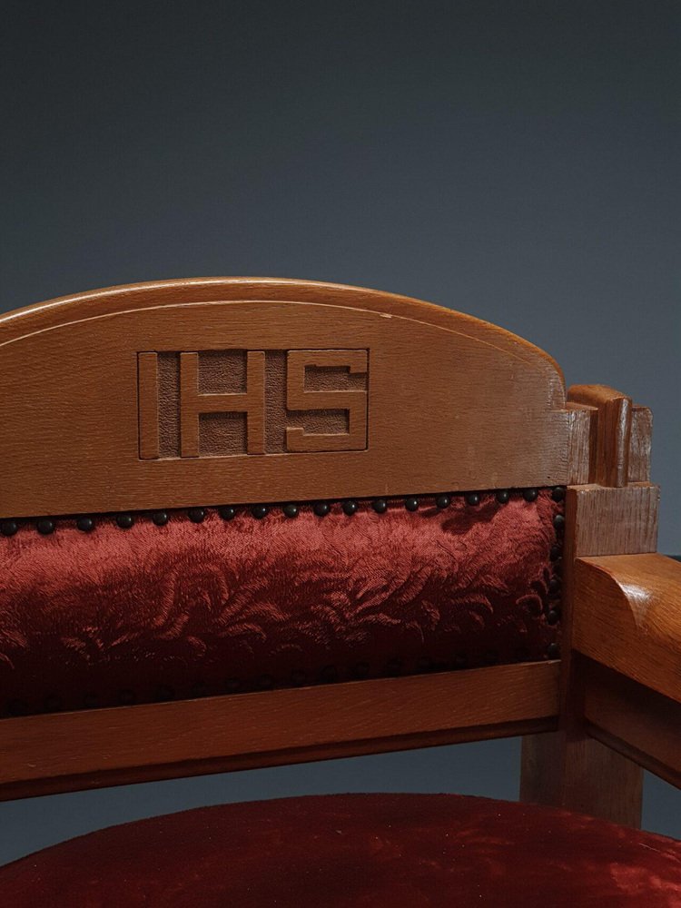 Art Deco Altar Chair, 1930s for sale at Pamono