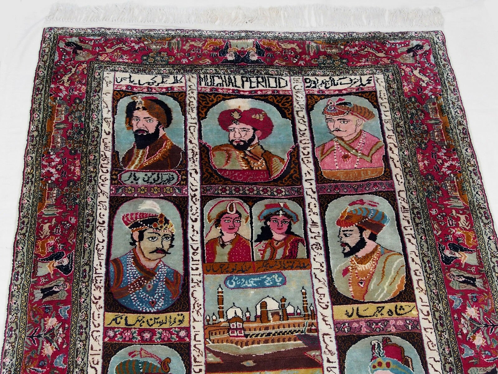 Hanging Rug with Kings Portraits, 1960s for sale at Pamono