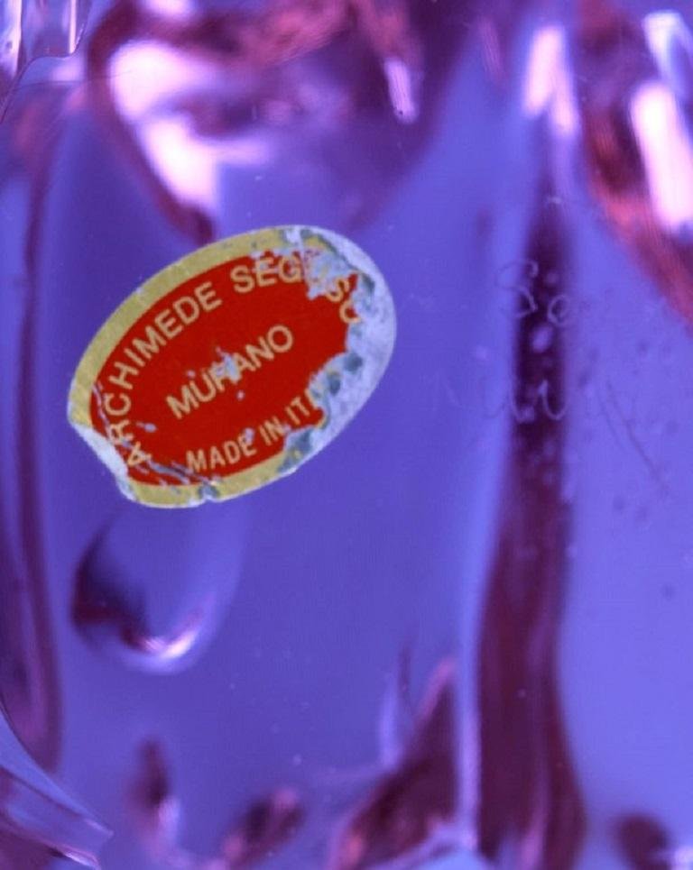 Art Glass Murano Sculpture by Archimedes Seguso, Venice, 1970s for sale ...