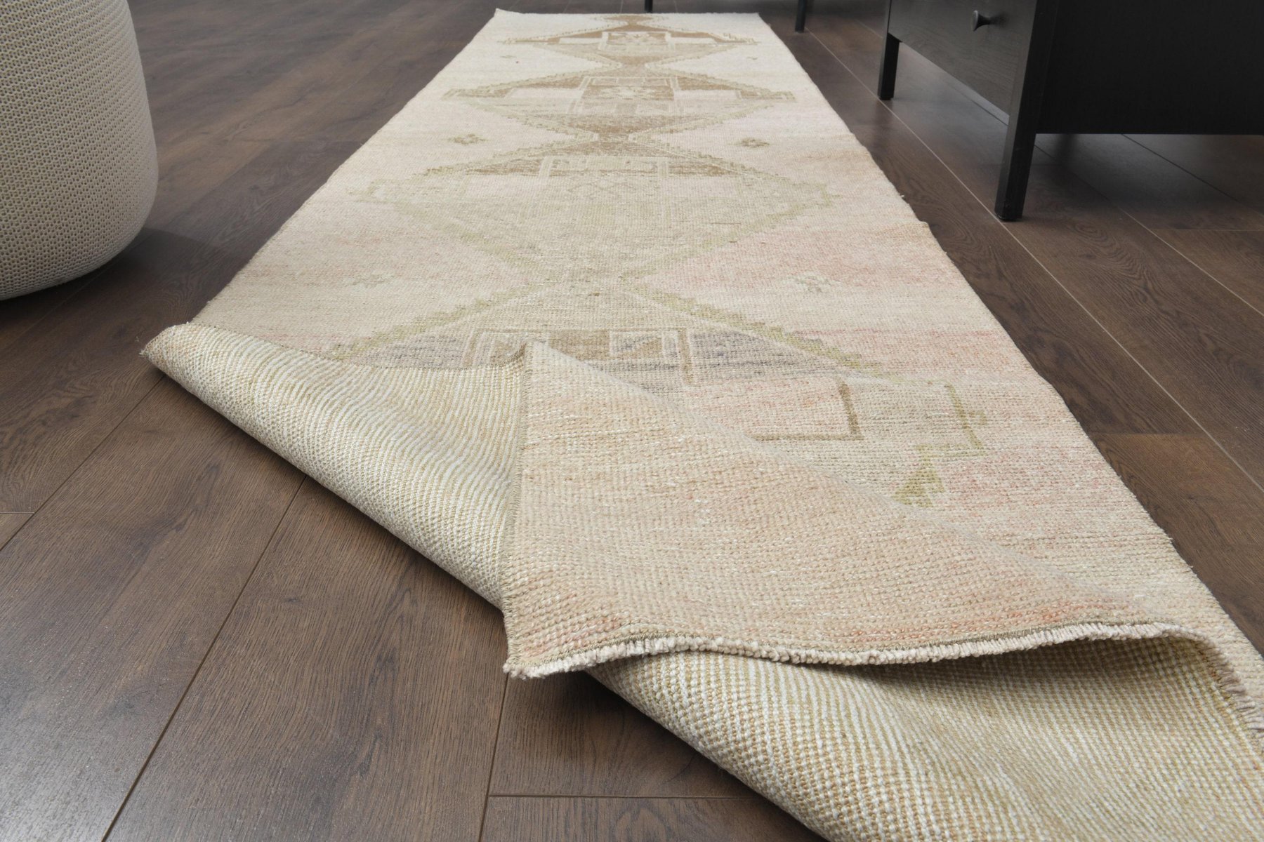 Vintage Turkish Wool Runner, 1970s for sale at Pamono