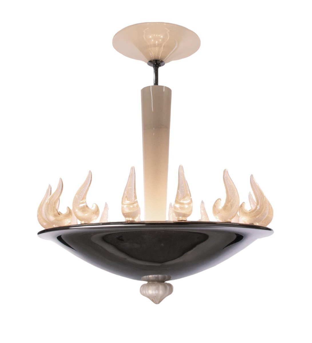 Murano Glass Flame Chandelier ELIO by Marco Mencacci for Barovier ...