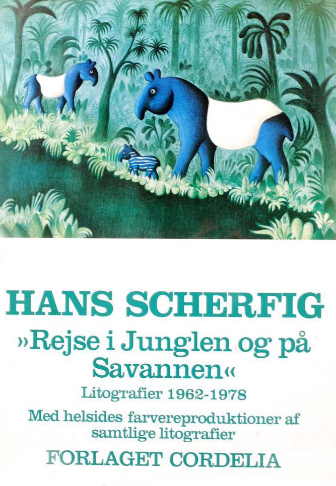 Records Travel in the Jungle and the Savannah by Hans Scherfig, 1960s ...