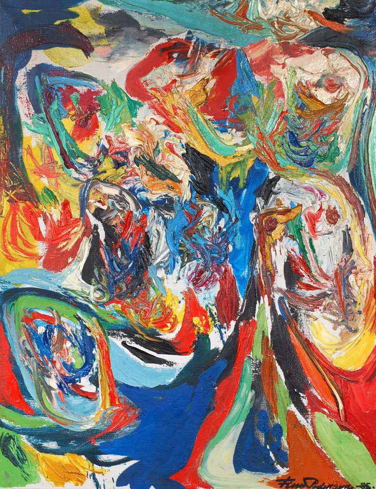 Finn Pedersen, Oil on Canvas, Framed for sale at Pamono