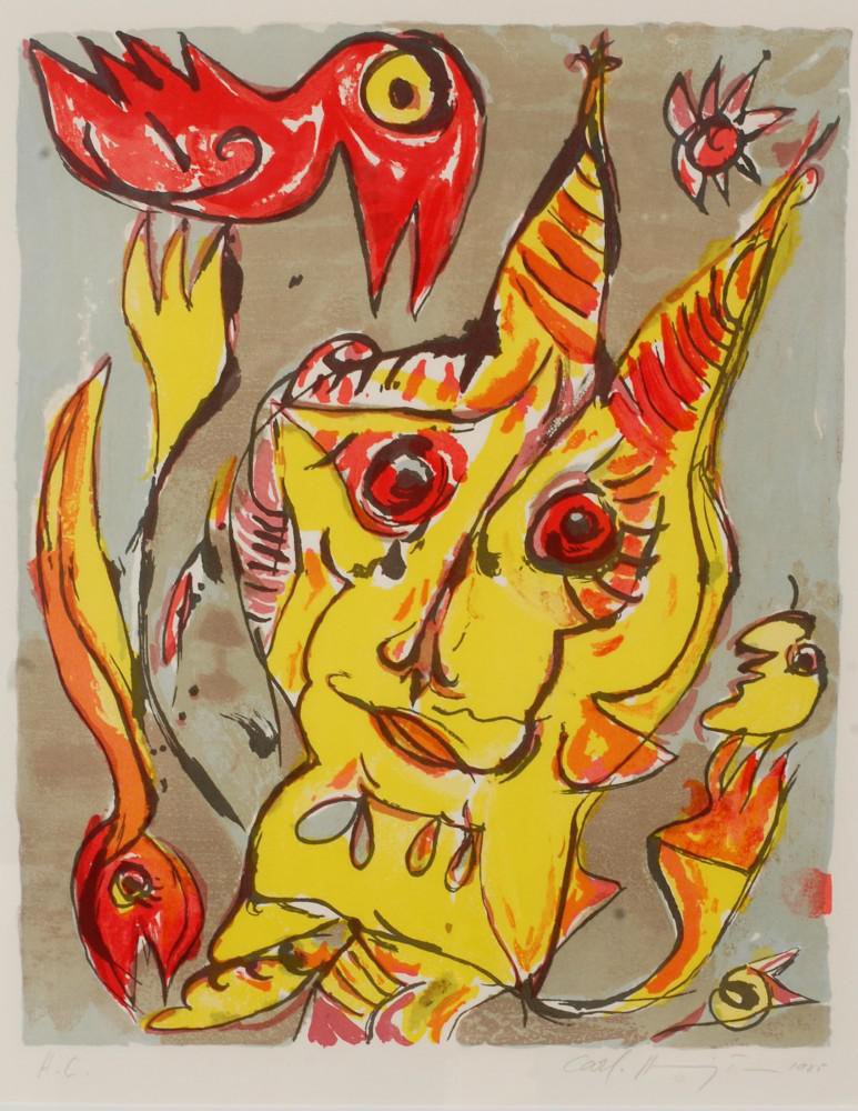 Carl-Henning Pedersen, HC Andersen Suiten, 1985, Lithography for sale ...