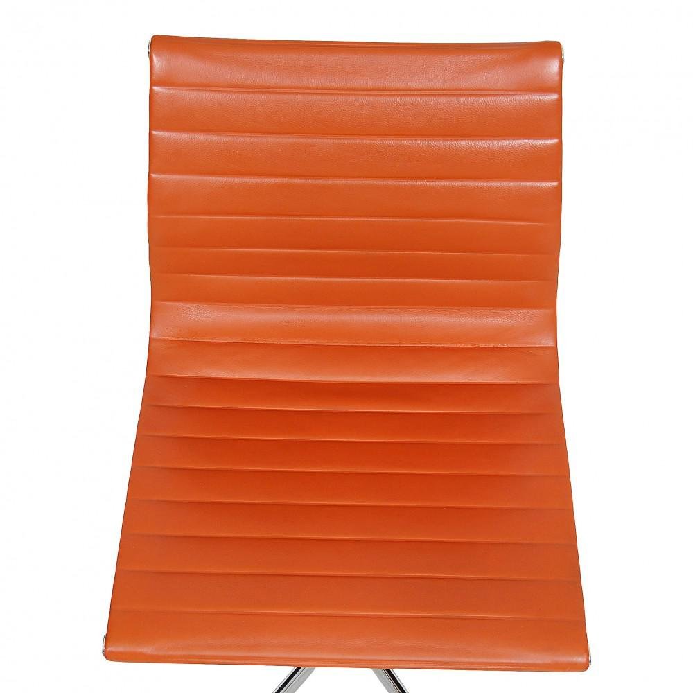 Cognac Leather Ea-115 Office Chair by Charles Eames for Vitra, 2000s ...