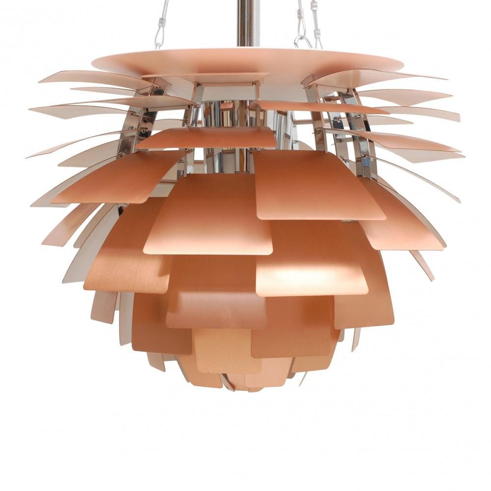 Artichoke Copper Ceiling Light by Poul Henningsen for Louis Poulsen for ...