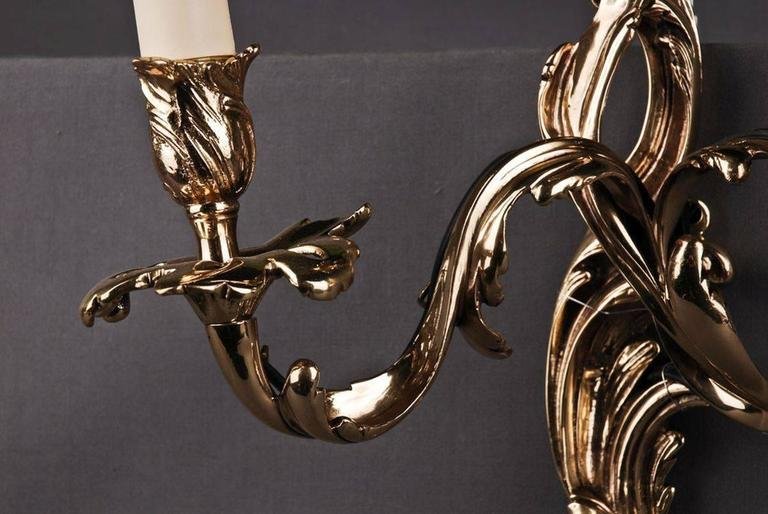 20th Century French Rococo Style Wall Light for sale at Pamono