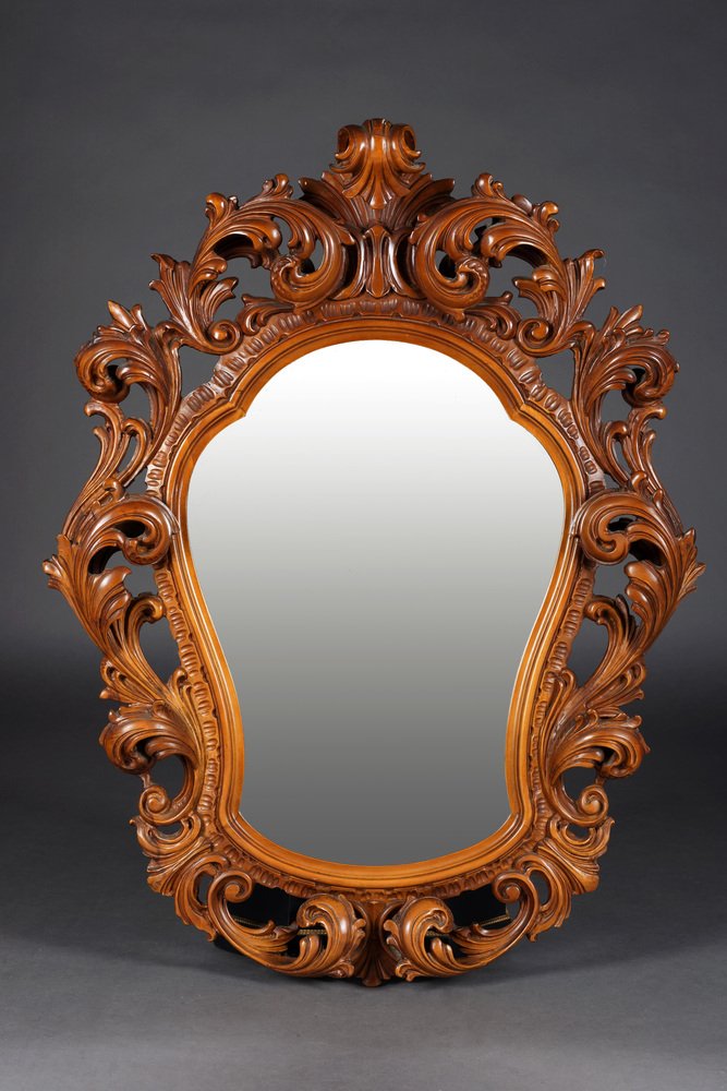 20th Century Italian Rococo Style Mirror for sale at Pamono