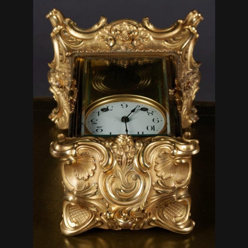 19th Century Napoleon III Fire-Gilt Fireplace Clock, 1890s for sale at ...