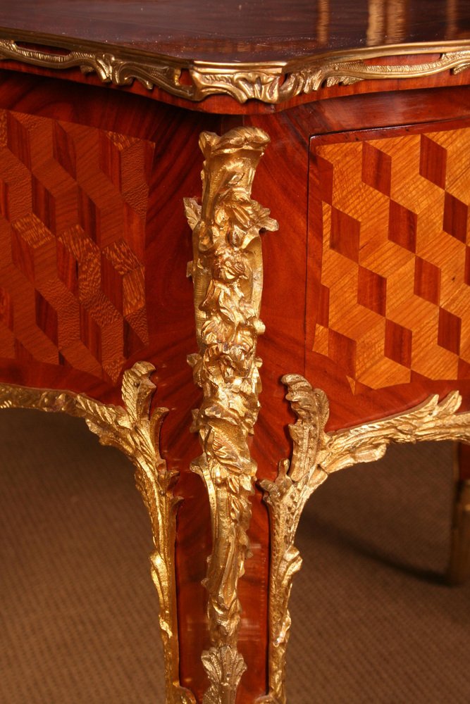 Französischer Louis XV Schreibtisch im Stil von Francois Linke bei ...