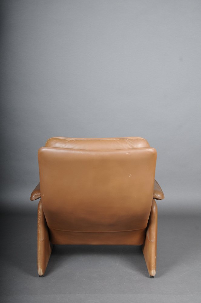 DS50 Lounge Chair & Ottoman in Leather from de Sede, Switzerland, 1970s ...