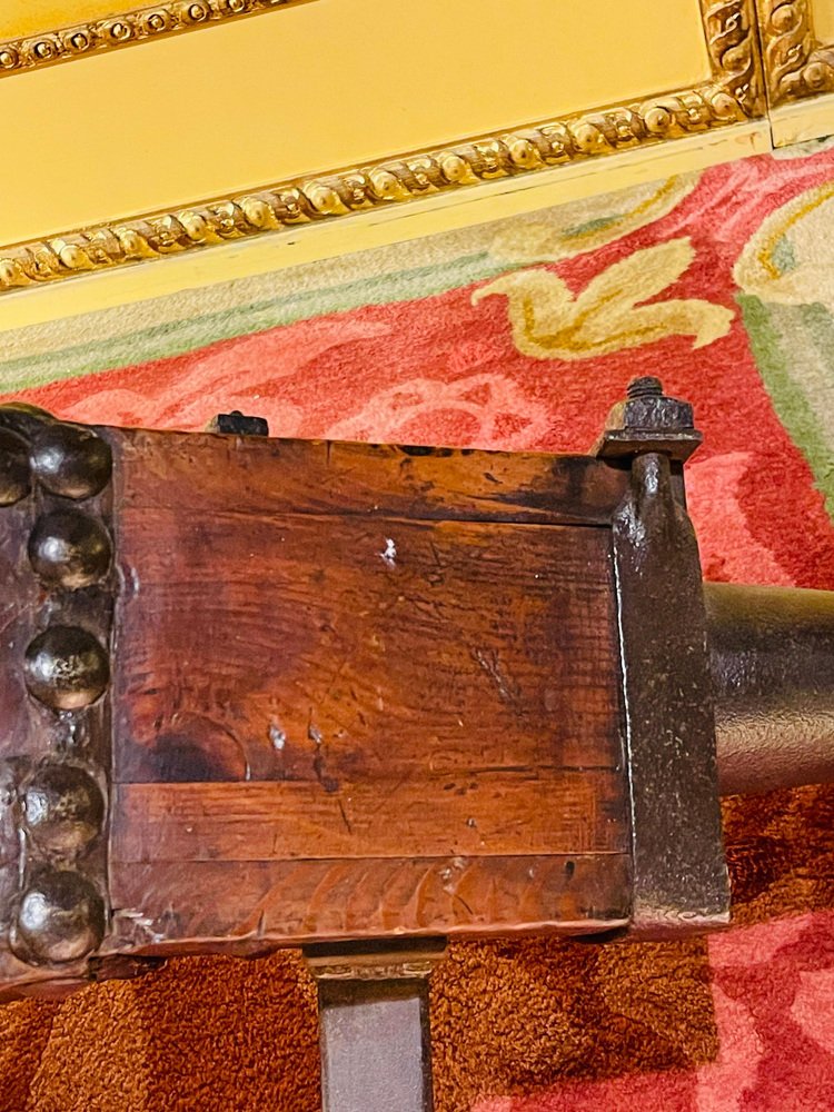 Antique Industrial Bellows Coffee Table, 1880s for sale at Pamono