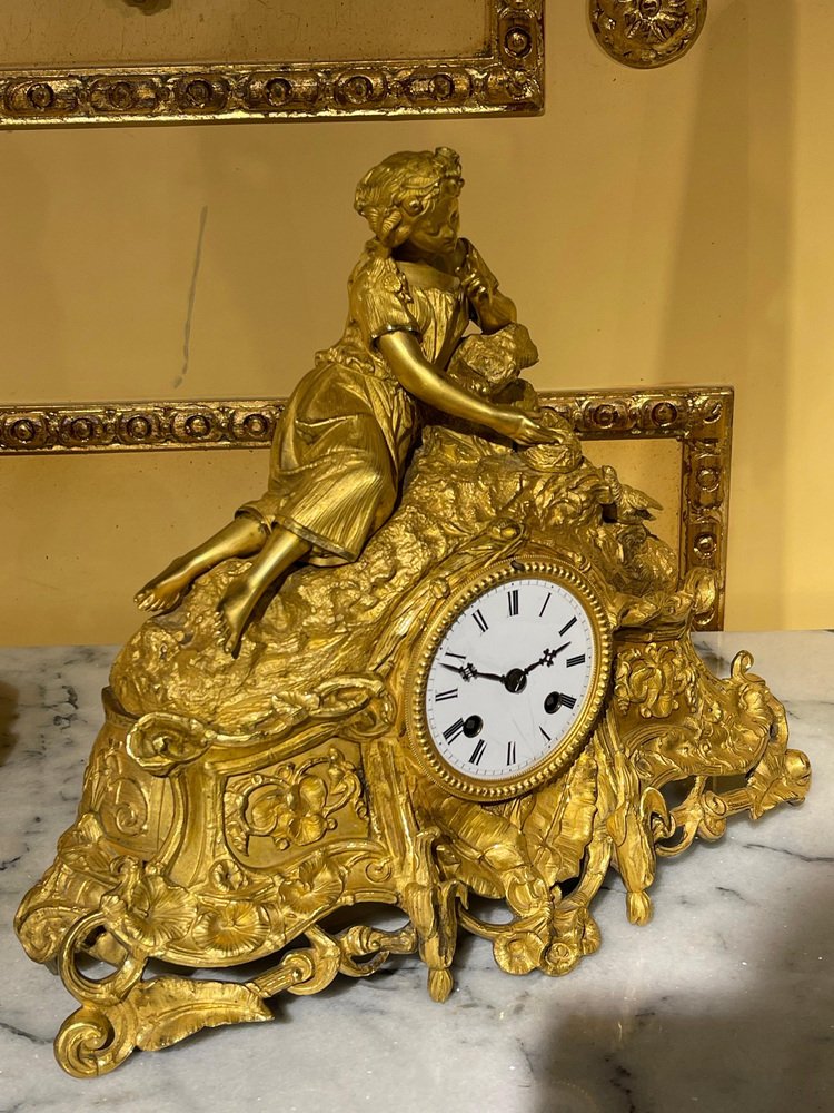 French Mantel Clock / Pendulum Clock, 1870s / 80s for sale at Pamono