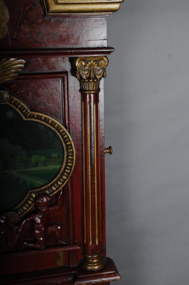 19th Century Solitaire Wall Panel with Painting for sale at Pamono