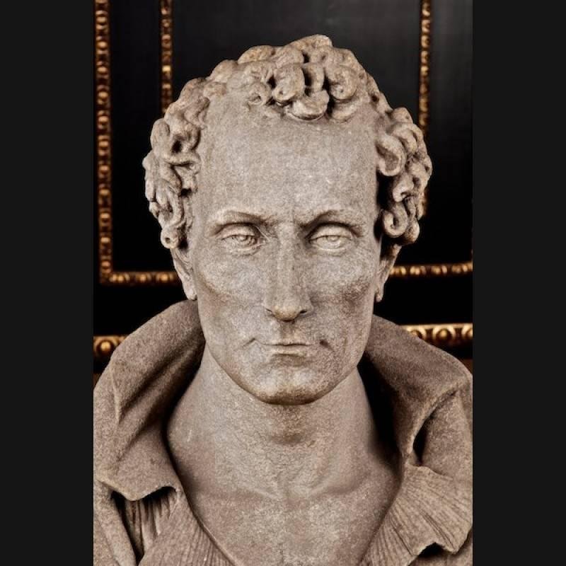 Thorwaldsen, Neoclassical Bust, 19th Century, Marble for sale at Pamono