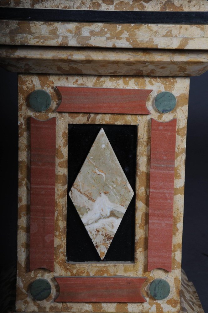 Monumentale Obelisken aus Marmor, 2er Set bei Pamono kaufen