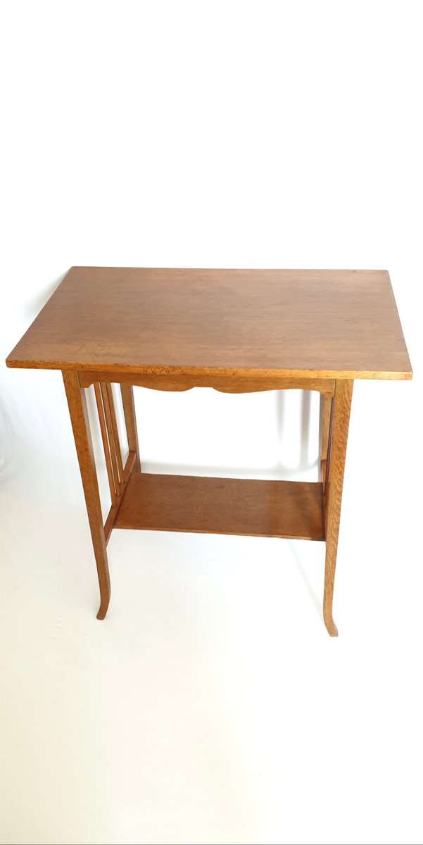 Vintage Oak Console Table, 1910 for sale at Pamono
