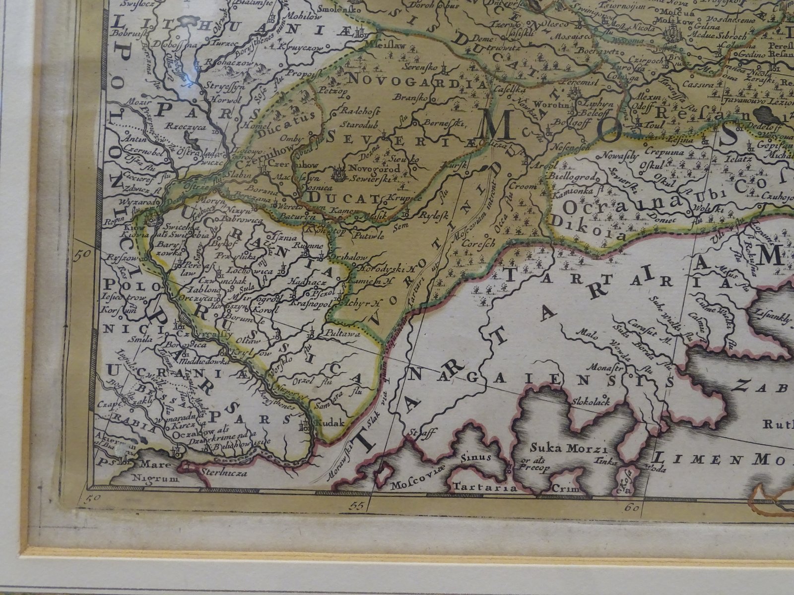 Cartographic Map of the Russian Empire by Frederick De Wit, 17th ...