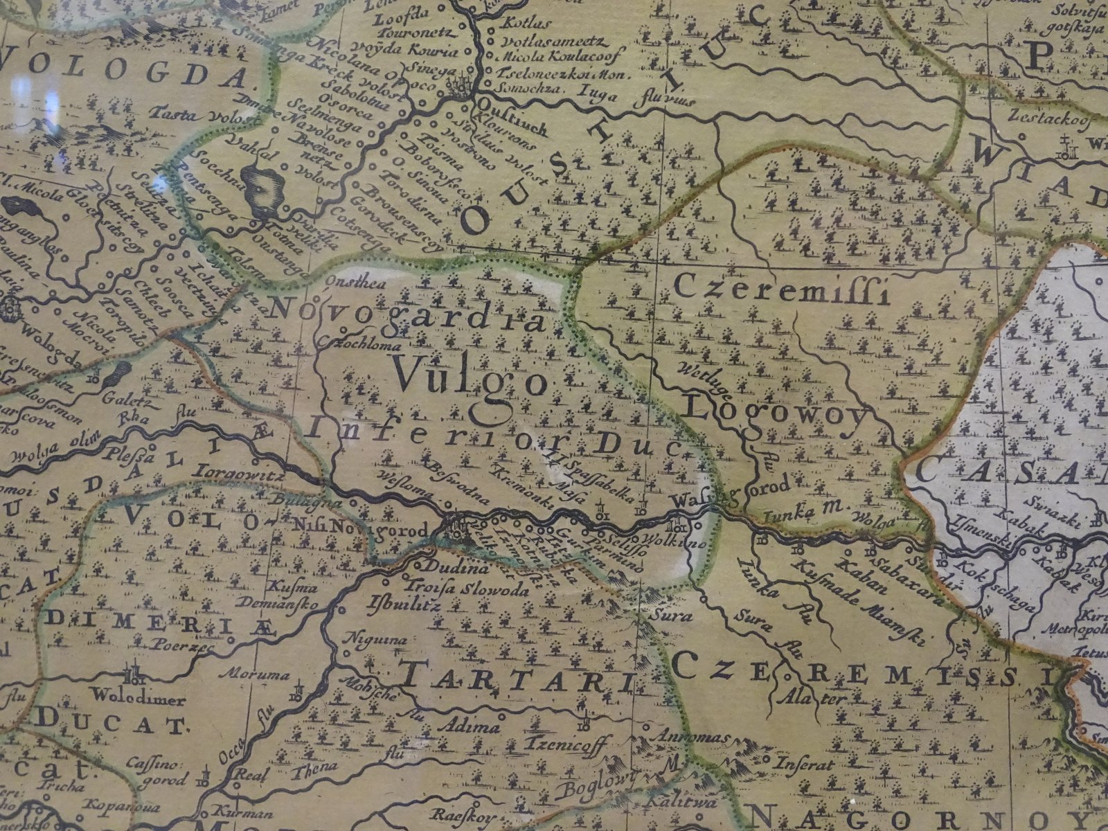 Carte Cartographique de l'Empire Russe par Frederick De Wit, 17ème ...