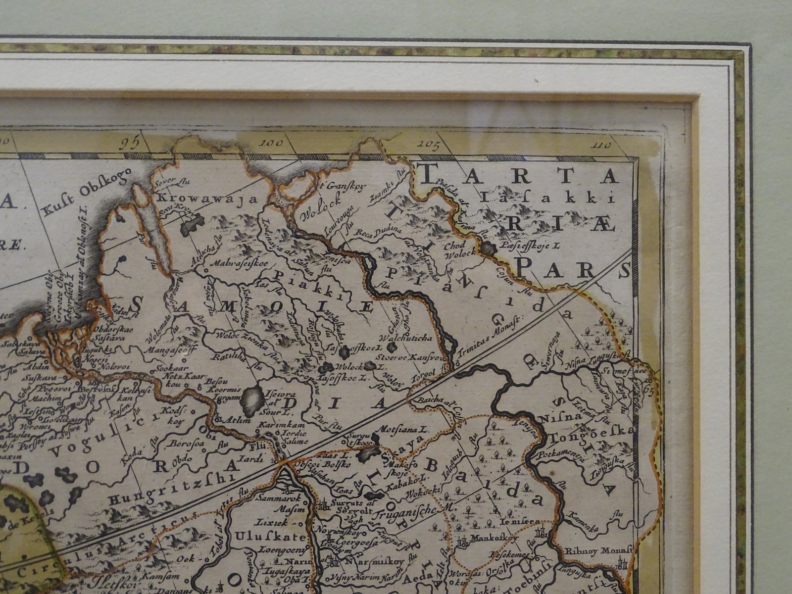 Carte Cartographique de l'Empire Russe par Frederick De Wit, 17ème ...