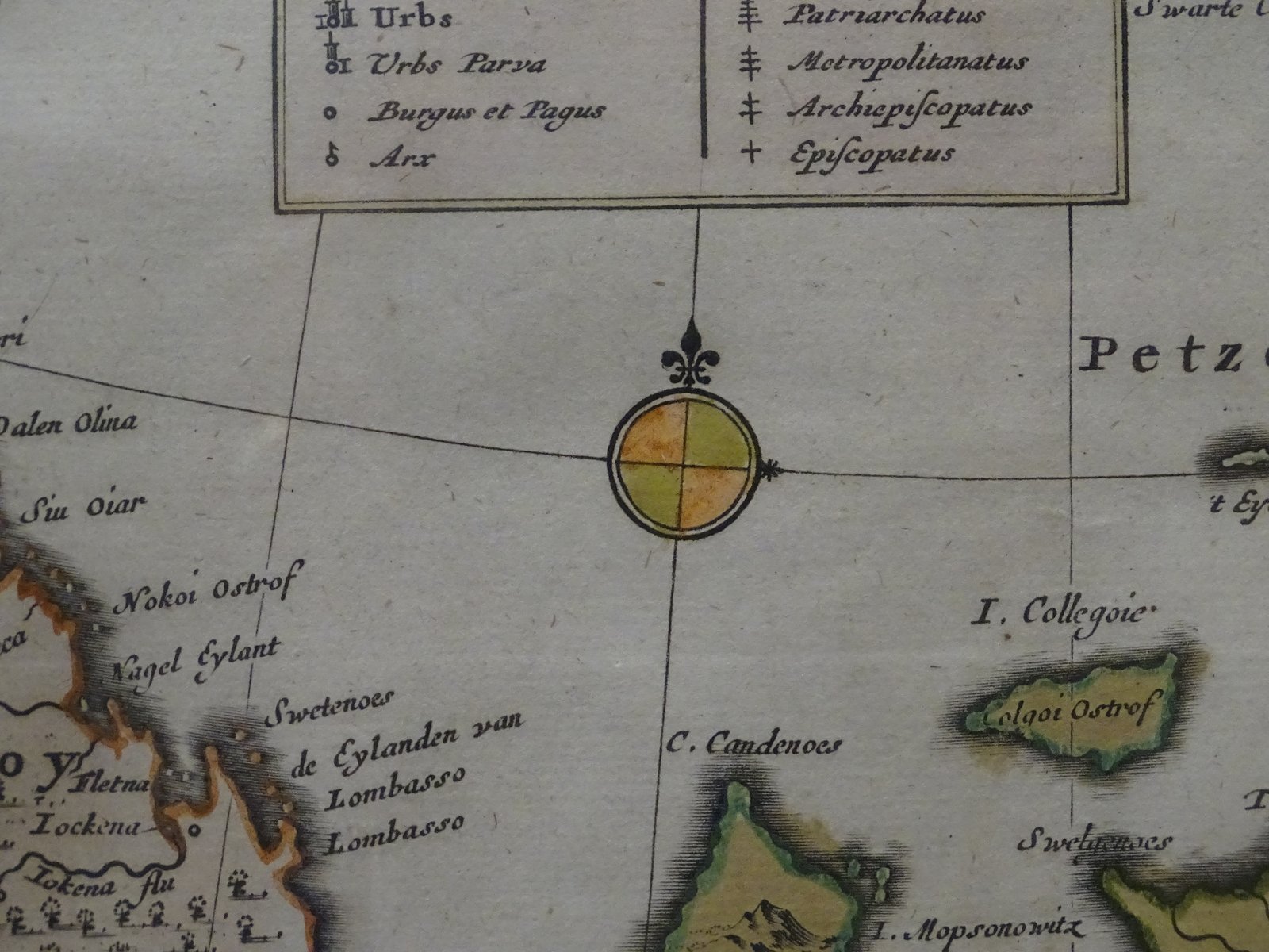 Carte Cartographique de l'Empire Russe par Frederick De Wit, 17ème ...