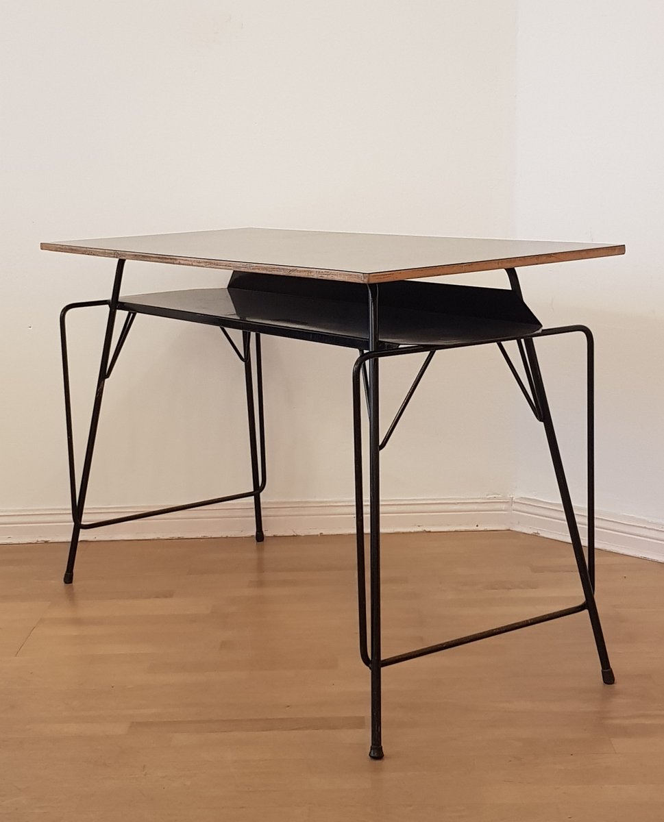 Professors Desk by Willy van der Meeren for Tubax, 1950s for sale at Pamono
