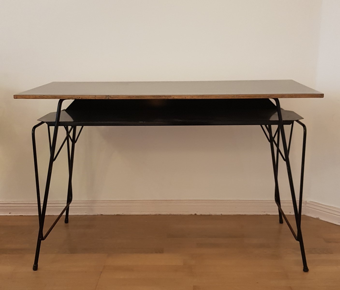 Professors Desk by Willy van der Meeren for Tubax, 1950s for sale at Pamono