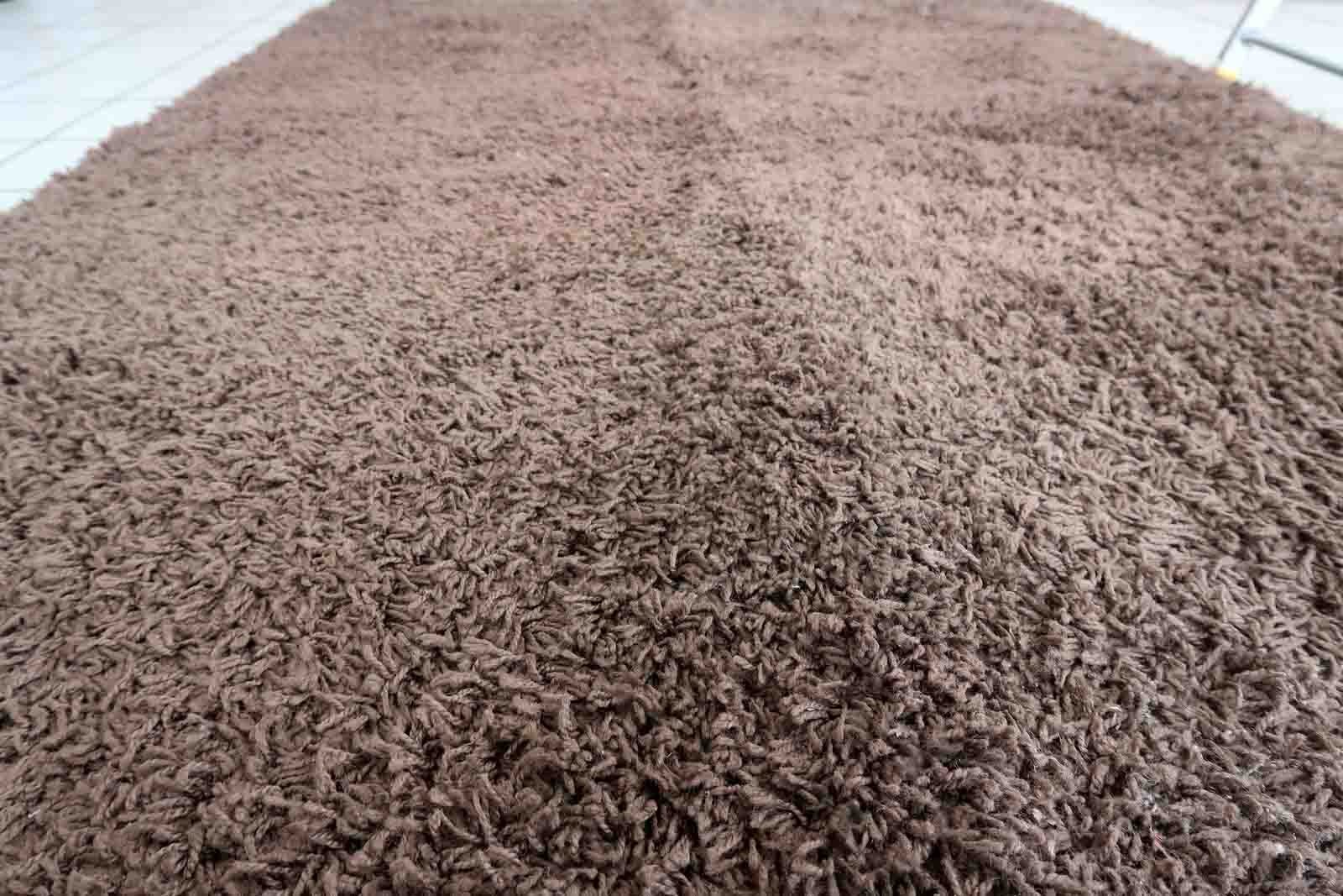 Vintage Swedish Shag Rug, 1970s for sale at Pamono