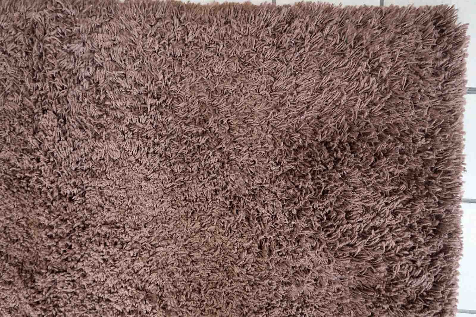 Vintage Swedish Shag Rug, 1970s for sale at Pamono