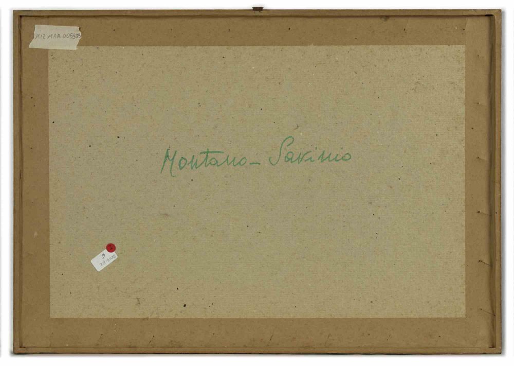 Alberto Savinio, The Man in the Well, Original Lithograph, 1945 for ...