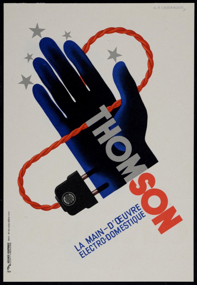 AM Cassandre, Thomson, 1931, Lithographie bei Pamono kaufen
