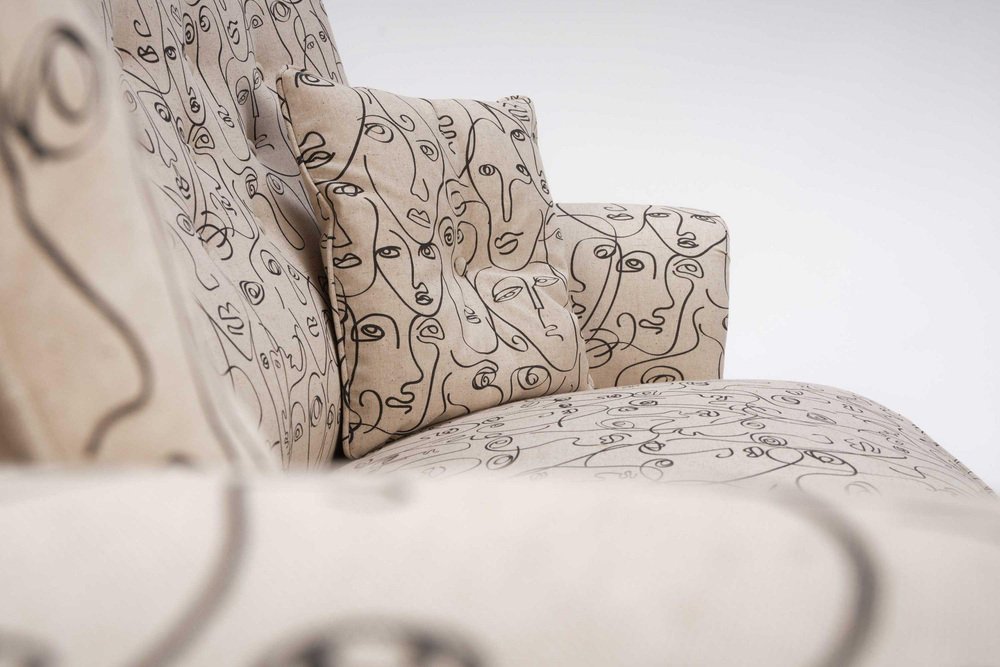 The Picasso Sofa by Carl Malmsten, 1970s for sale at Pamono