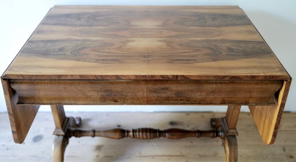 Folding Table in Walnut for sale at Pamono