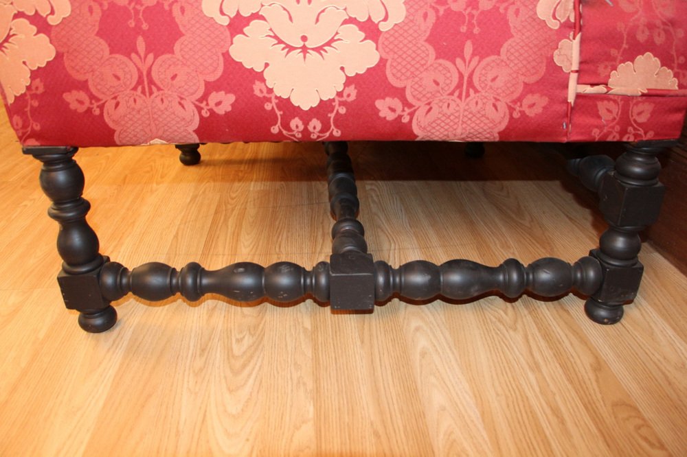 Louis XIII Castle Sofa, 1930s for sale at Pamono