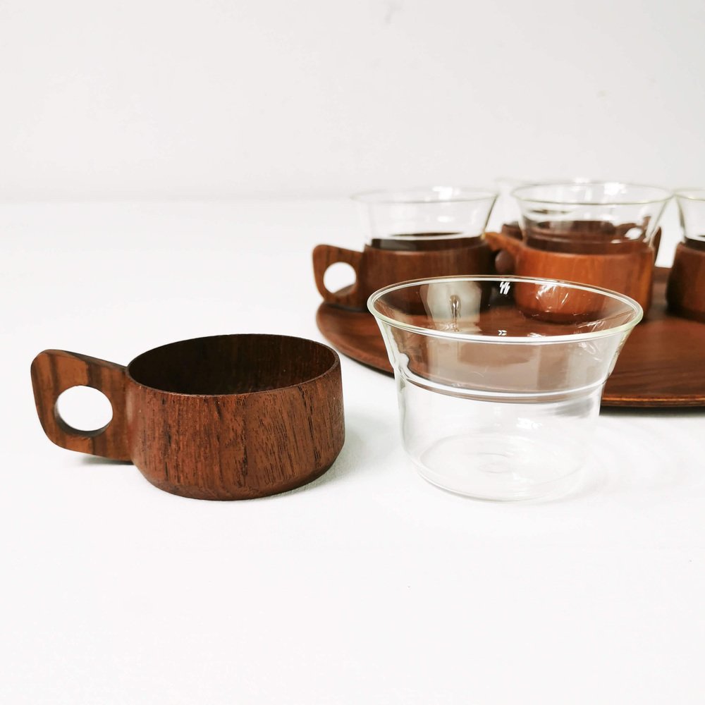 German Tea and Coffee Set by Schott & Gen Mainz Jena Glas, 1970s, Set ...