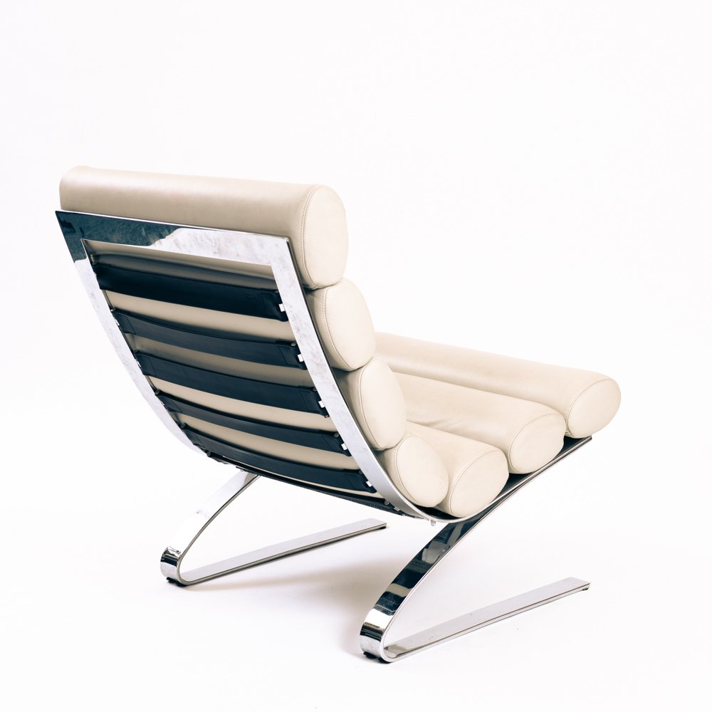 Sinus Sessel mit Fußhocker von Cor, 2er Set bei Pamono kaufen