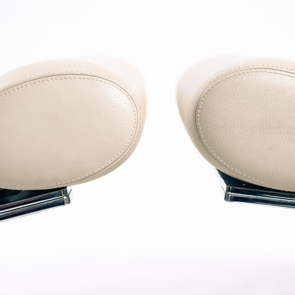 Sinus Sessel mit Fußhocker von Cor, 2er Set bei Pamono kaufen