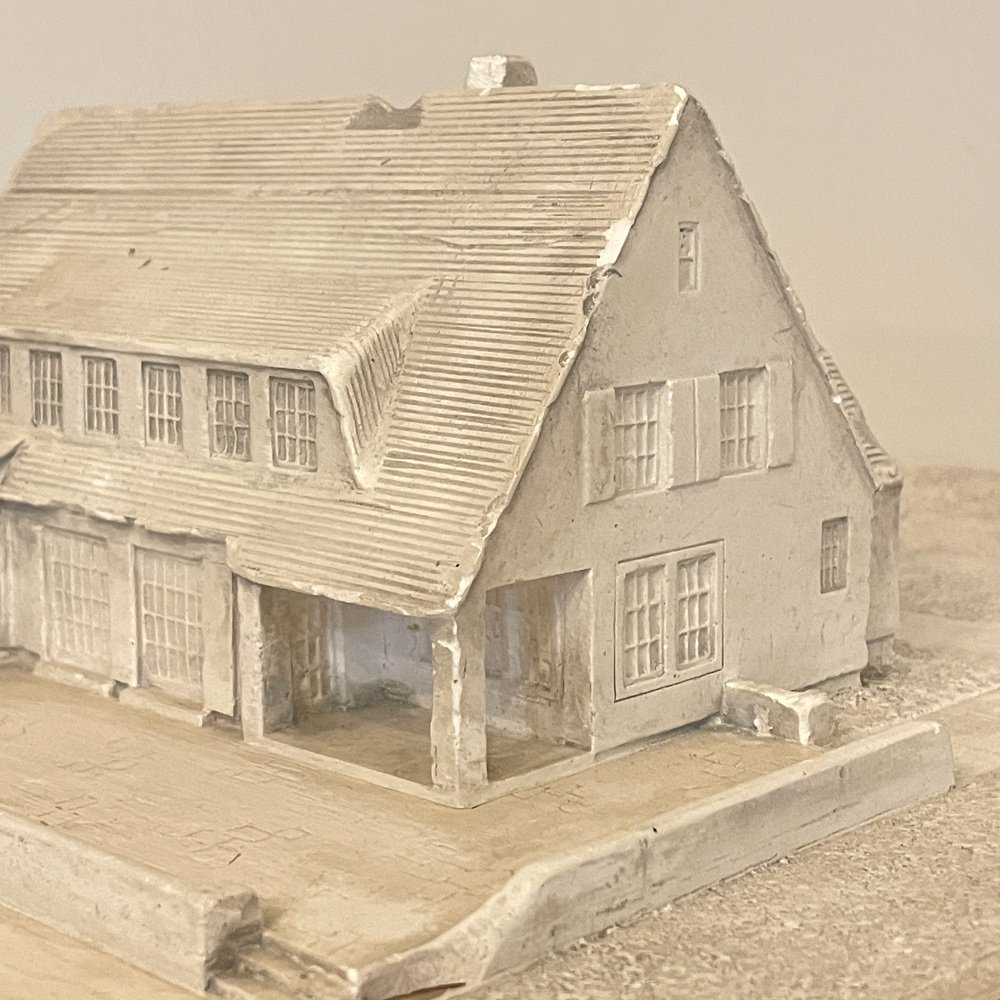 Art Deco Architecture Model in Plaster, 1930s for sale at Pamono