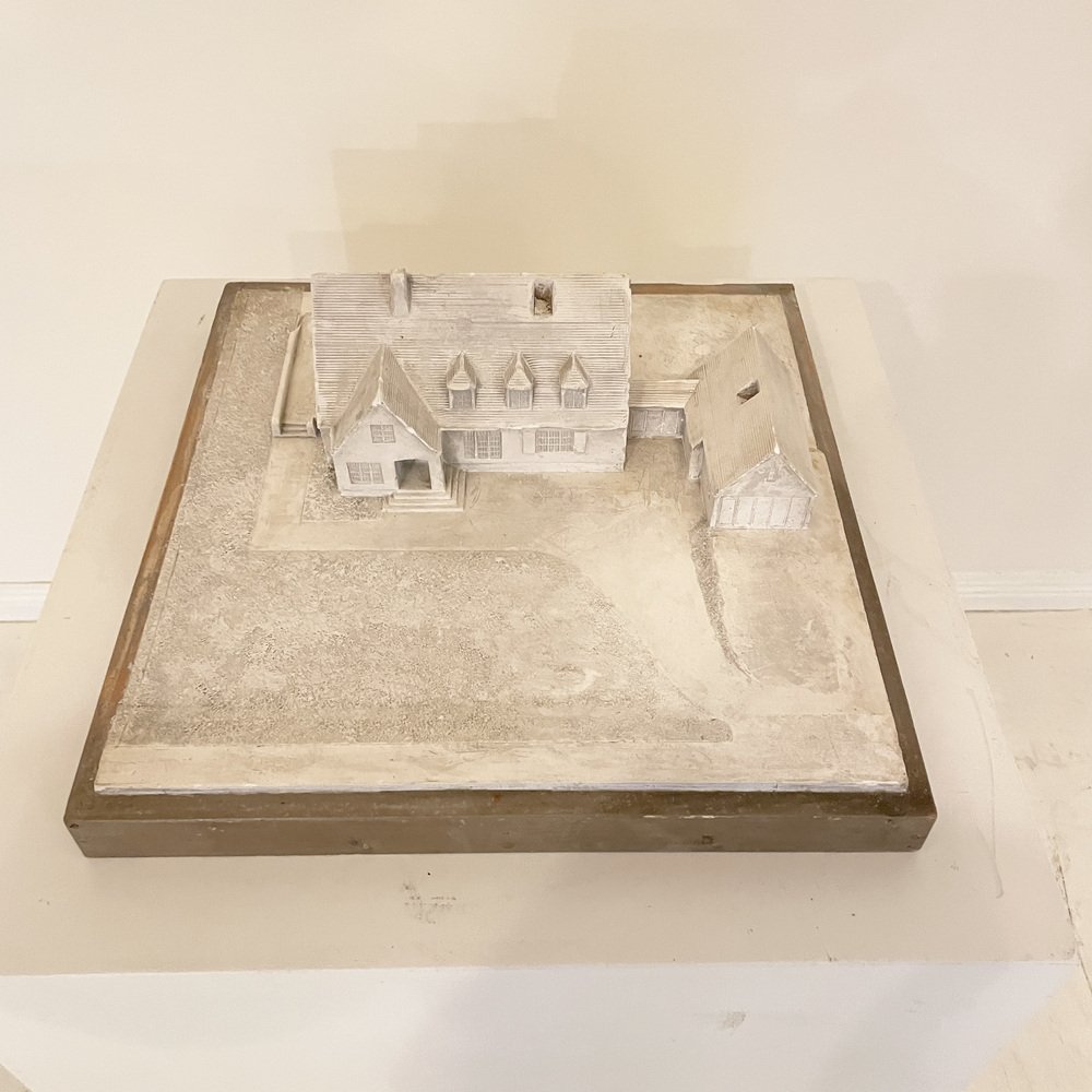 Art Deco Architecture Model in Plaster, 1930s for sale at Pamono